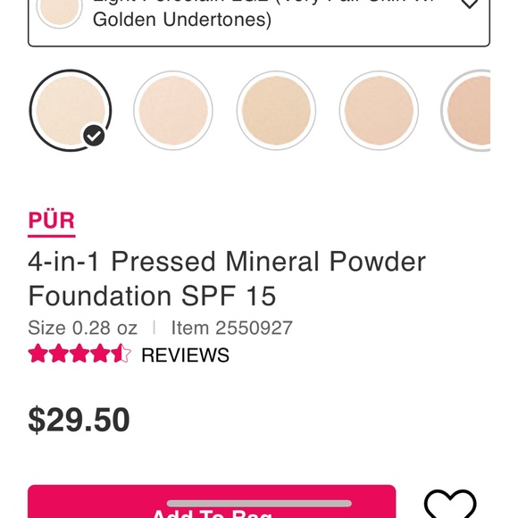 Pur Minerals | Makeup | Pur Minerals 4 In Pressed Mineral Makeup | Poshmark